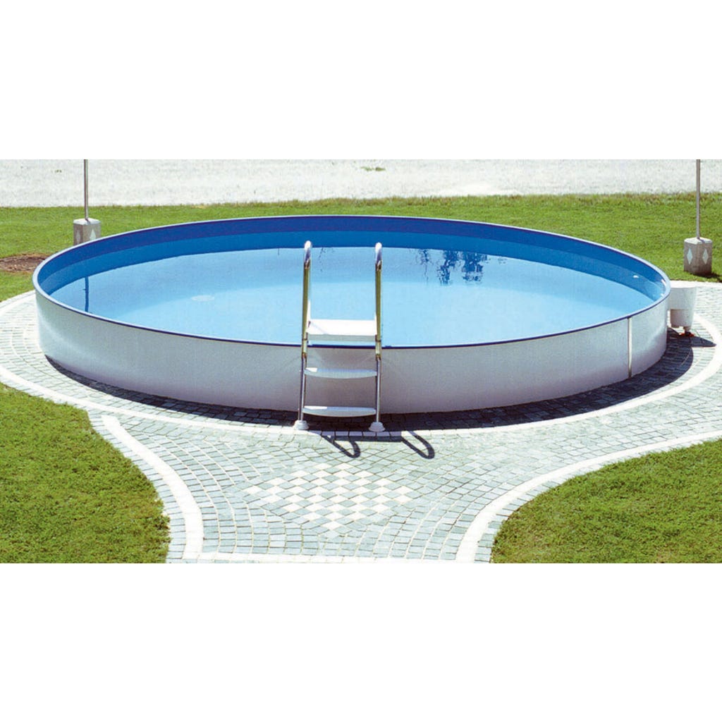 Steinbach Styria Pool Redondo Ø 350 x 120 cm - pools.shop