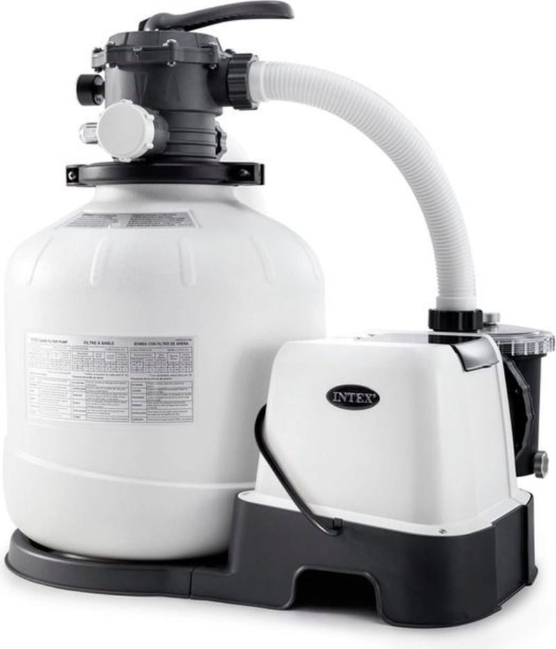 Spare Parts Intex - Sand Filter Pump Krystal Clear 8m³ with Salt Water ...