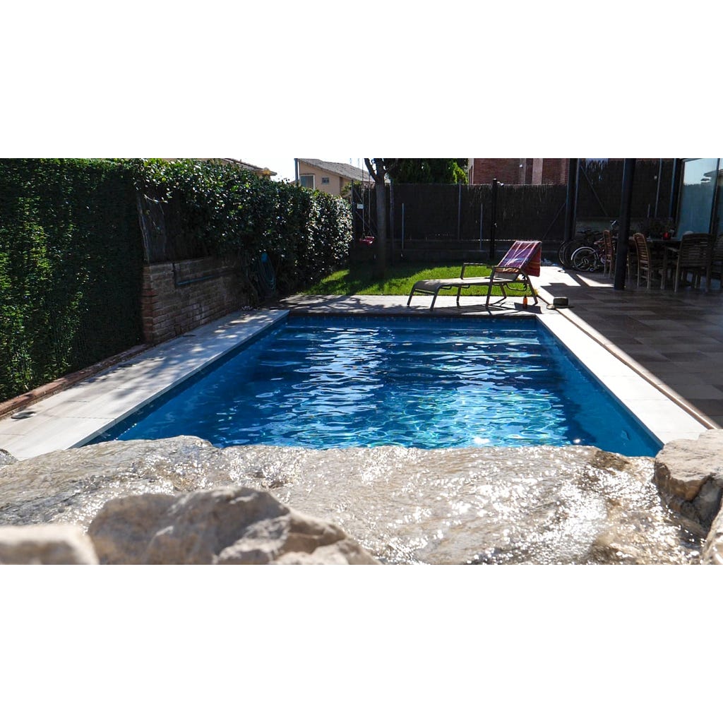 ELBE Poolfolie Pearl Premium Line - Silver Lagoon - pools.shop
