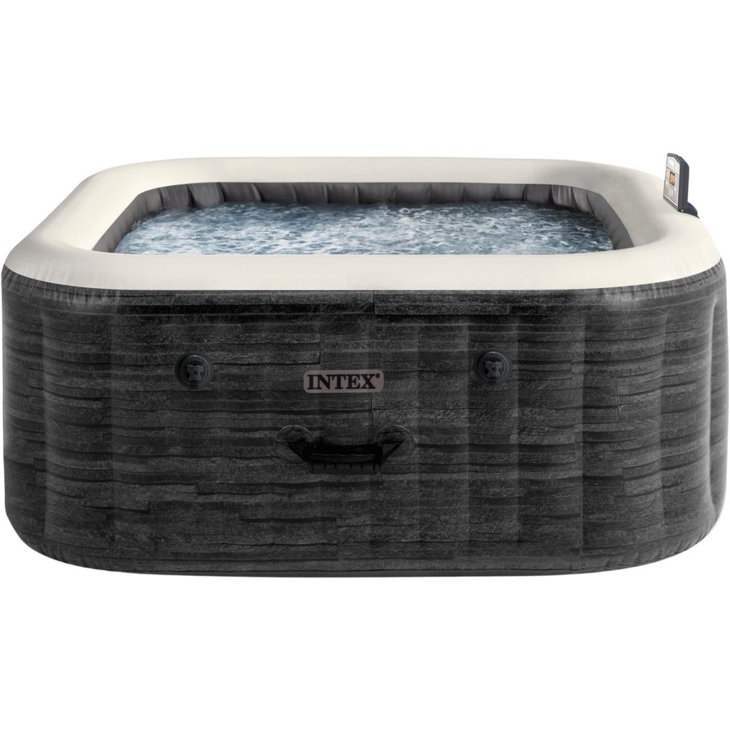 Intex Whirlpool PureSPA Greystone Deluxe 196 x 196 x 71 cm - 6 osoba ...