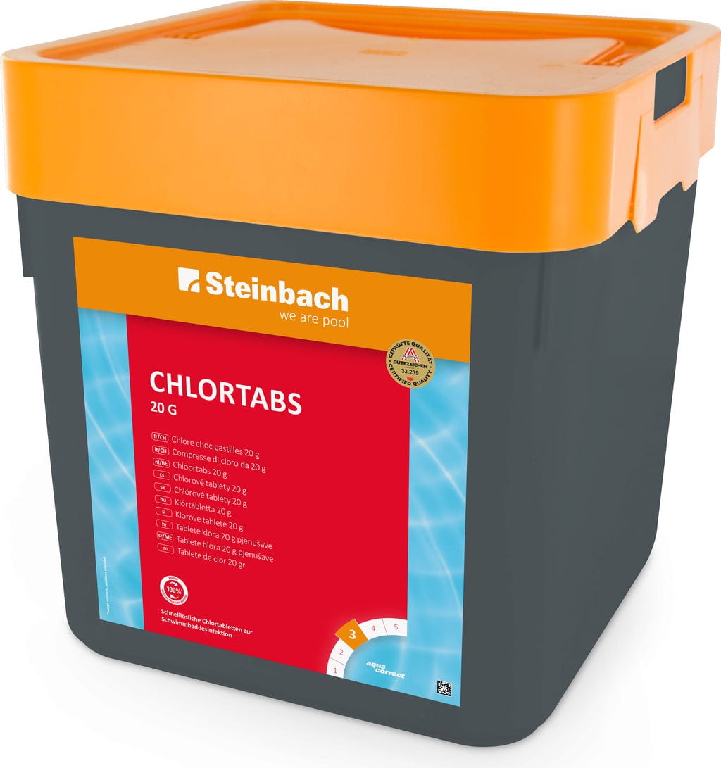 Steinbach Tabletes de Cloro Orgânico 20g - pools.shop